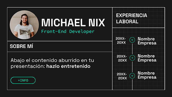 Plantillas de currículum gratis | Genially